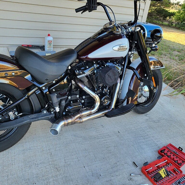 The Sleipnir - 2 into 1 Performance Exhaust for Harley-Davidson ...